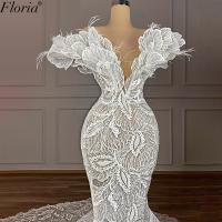 China OEM High Quality Wedding Dress Bridal Dress Customized Mermaid Lace Dress for sale