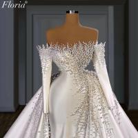 China OEM High Quality Elegant Wedding Dress Bridal Dress Customized Party Gown for sale