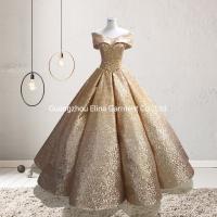 China Western Hot Selling Gradients Sparkles Bridal Dress 2021 Evening Party Frock Bride Gowns Plus Size Vestido De Noiva for sale