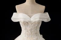 China Hot Selling Bridal Dress 2021 Lace Wedding Dress Bride Gowns Plus Size Trailing or Column Vestido De Noiva for sale
