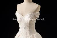 China New Arrival Lace Beading Bridal Dress 2021 Wedding Dress Bride Gowns Plus Size Trailing or Column Vestido De Noiva for sale