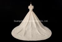 China Hot Selling Bridal Dress 2021 Lace Sequined Wedding Dress Bride Gowns Plus Size Trailing or Column Vestido De Noiva for sale