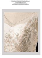 China Hot Selling Bridal Dress 2021 Sequined Lace Fluffy Wedding Dress Bride Gowns Plus Size Trailing or Column Vestido De Noiva for sale