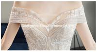 China Hot Selling Bridal Dress Lace Wedding Dress Bride Gowns Trailing Vestido De Noiva 3 Colors for sale