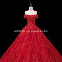 China Hot Selling Bridal Dress Lace Wedding Dress Bride Gowns Trailing Vestido De Noiva 3 Colors for sale