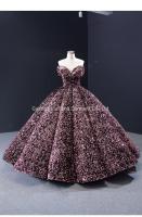China 2021 Western Hot Selling Sparkles Fluffy Bridal Dress 2021 Evening Party Frock Bride Gowns Plus Size Vestido De Noiva for sale