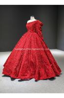 China 2021 Western Hot Selling Sparkles Bridal Dress Evening Party Frock Bridesmaid Gowns Plus Size Vestido De Noiva for sale