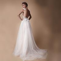 China 2021 Western Hot Selling Sex Bridal Dress Evening Party Frock Boho Embroidery Dress Vestido De Noiva for sale