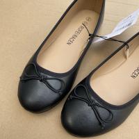 China Flat Shoes Women Shoes Good Quality Casual Shoes Footwear Leather Shoes Soft Black Shoes for sale