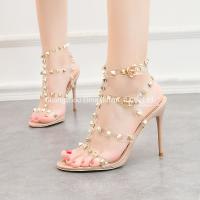 China 2021 European New Fashion Style Stiletto Heels Sexy Unique Rivet Women High Heel Shoes Pumps Bride Shoes for sale