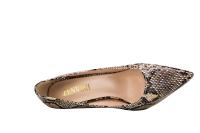 China 2021 European New Fashion Style Stiletto Heels Sexy Unique Pointed Snake PU Women High Heel Shoes Pumps for sale