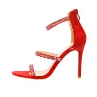 China 2021 New Arrive Style Stiletto Heels Sexy Unique Women Sandal High Heels Bride High Heels for sale