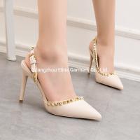 China 2021 Hot Selling Fashion Style Stiletto Heels Pointed Toe Sexy Women Sandal High Heels Bride High Heels for sale
