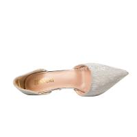China 2021 Hot Selling Fashion Style Stiletto Heels Sexy Pointed Toe Unique Women High Heels Bride High Heels for sale