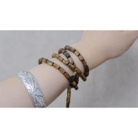 China Special Occasions Qinan Agarwood Tube Bead Bracelet for sale