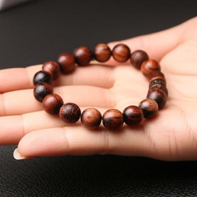 China Rose Middle Notes Agarwood Bracelet Earthy Scent Profile for Benefit for sale