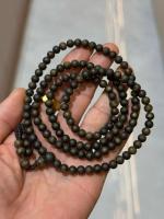 China Exquisite Craftsmanship Agarwood Prayer Beads Natural Agarwood Beads Handcrafted Spiritual Meditation Accessories for sale