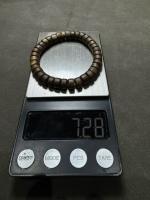 China Natural Agarwood Beads Handmade Aromatic Prayer Beads Suitable for Meditation and Spiritual Practices for sale