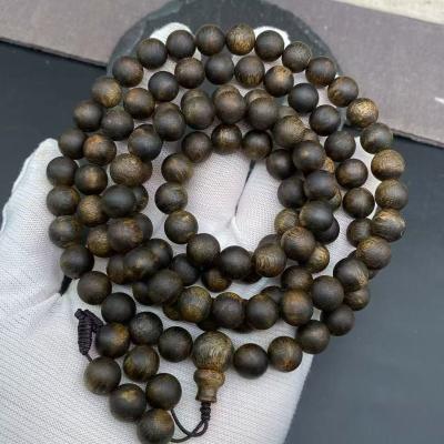 China Durable Agarwood Beads Crafted for Meditation and Spiritual Jewelry Providing Long Lasting Fragrance and Smooth Finish for sale