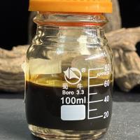 China Ancient Distilled Insect Nest Stripped Silk Agarwood Oil for sale