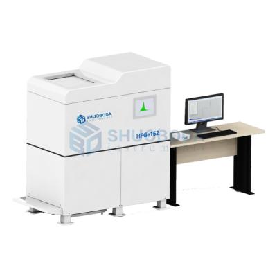 China Anti Compton Anti Cosmic Ray Ultra Low Level High Purity Germanium Gamma Spectrometer HPGe162 Series for sale