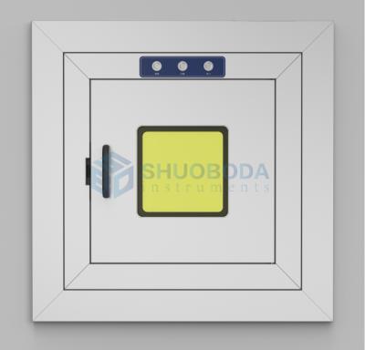 China 304 Stainless Steel Lead Lined Pass Through Window for sale