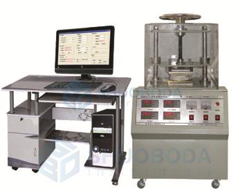 China TCT-2PL Precision Thermal Conductivity Test Equipment Flat Plate Heat Flow Meter Method for sale