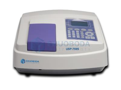 China Automatic Scanning UV Visible Spectroscopy Single Beam 190nm - 1100nm ±0.5nm for sale