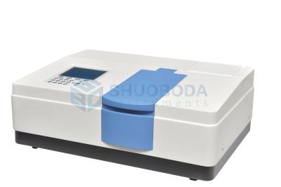 China Double Beam UV VIS Spectroscopy Machine 190nm - 1100nm 1nm±0.3nm UV VIS Spectrometer for sale