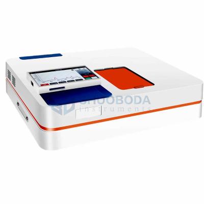 China 190 - 1100nm Double Beam UV Visible Spectrophotometer For Basic Absorbance Measurement for sale