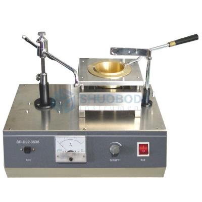 China ASTM D 92 Cleveland Open Cup Flash Point Tester Petroleum Testing Equipment BD-92-3536 for sale