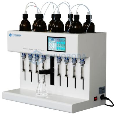 China ZY-8 Intelligent Liquid Dispenser with 8-Channel Precision Sampling, 1ml-500ml Volume, and Android OS for Accurate Reagent Preparation for sale