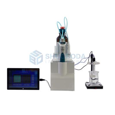 China Buret volume 10ml Oil Acid Alkali Tester BD-D664-A41 with Basic Error 0.1 PercentFS Plus 0.5mv Accurate Measurement Device for sale