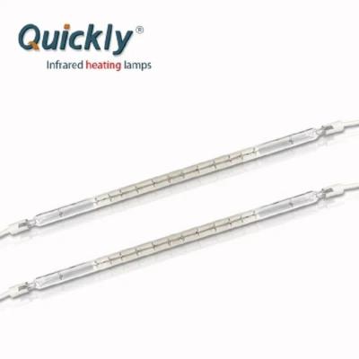 China Short Wave Single Tube Quartz Infrared Heating Lamp For Rtp System for sale