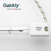 China Short Wave Single Tube Quartz Infrared Heating Lamp For Rtp System for sale