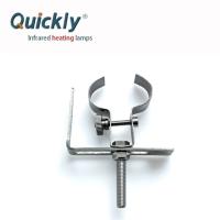 China Twin Tube Infrared Heater Mounting Clips Lamps Holder for sale