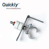 China Twin Tube Infrared Heater Mounting Clips Lamps Holder for sale