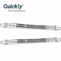 China Plastic Carbon Fiber Quartz Halogen Heater Infrared for sale