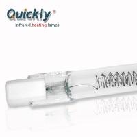 China Fast Medium Wave Infrared Halogen Lamp Straight Electric Heating for sale