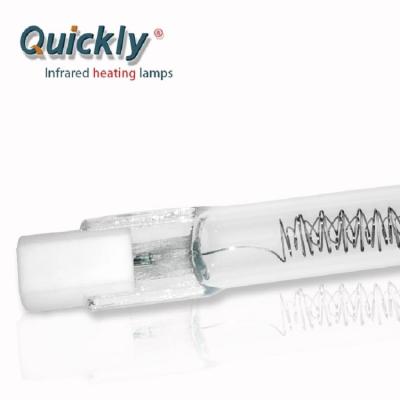 China Fast Medium Wave Infrared Halogen Lamp Straight Electric Heating for sale