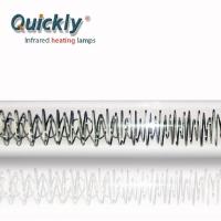 China Fast Medium Wave Infrared Halogen Lamp Straight Electric Heating for sale