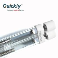 China White Coated Medium Wave Infrared Lamp Straight Tubular for sale