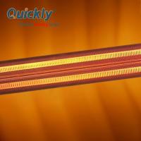 China White Coated Medium Wave Infrared Lamp Straight Tubular for sale