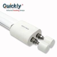 China White Coated Medium Wave Infrared Lamp Straight Tubular for sale