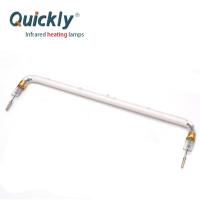 China U Shape Short Wave Quartz Infrared Heater Lamps For Paint Drying for sale