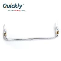 China U Shape Short Wave Quartz Infrared Heater Lamps For Paint Drying for sale