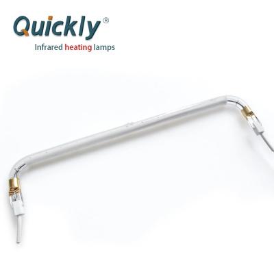 China U Shape Short Wave Quartz Infrared Heater Lamps For Paint Drying for sale