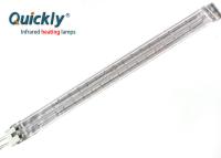 China Electric Single Tube Quartz Infrared Heater Short Wave Straight Shape for sale