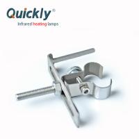 China Heavy Duty Clamps For Medium Wave Twin Tube Durable Stainless Steel for sale