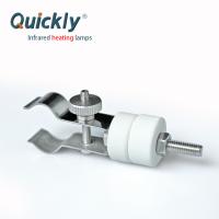 China Single Tube IR Heater Accessories Ir Lamp Holders Stainless Steel Clip For Heating for sale